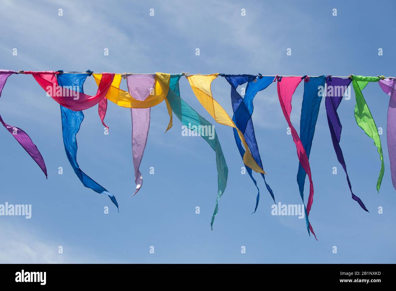 Triangle flags hi-res stock photography and images - Alamy