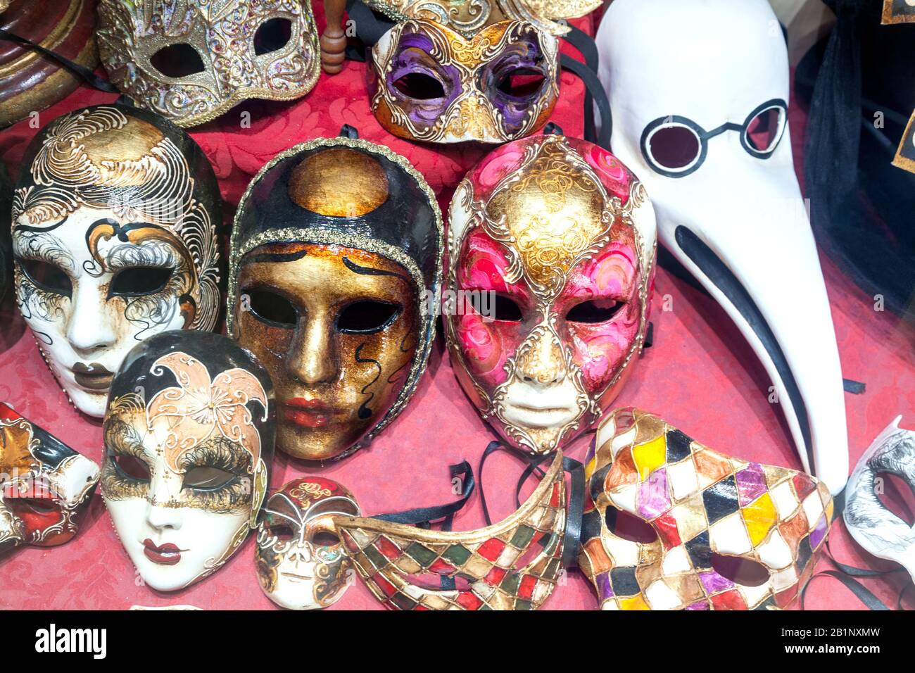wonderful ornate mask for carnival Stock Photo - Alamy