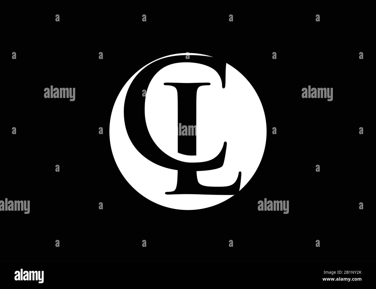 C L Initial letter logo design, Creative Modern Letters Vector Icon ...