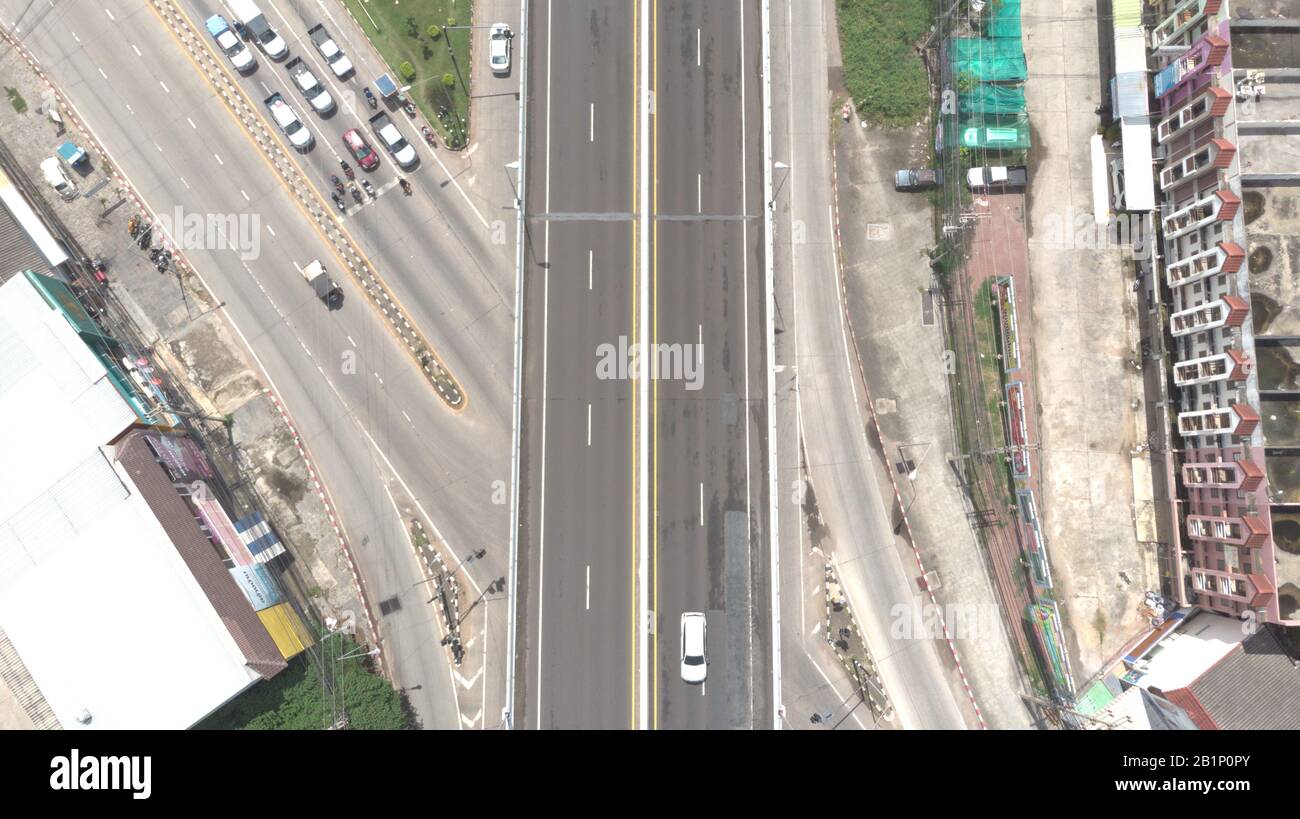 Aerial video filming view city hi-res stock photography and images - Alamy