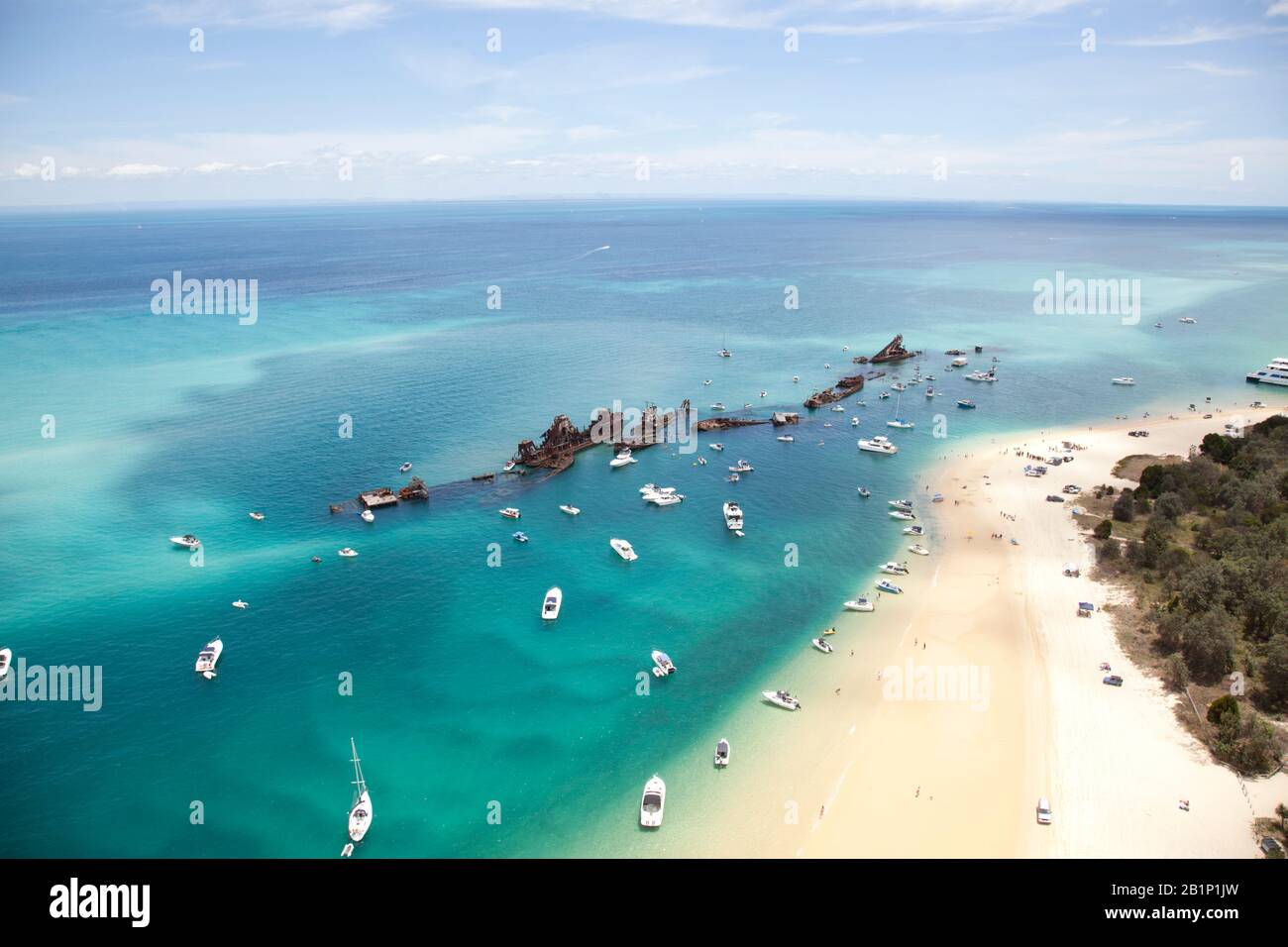 Moreton island australia hi-res stock photography and images - Alamy