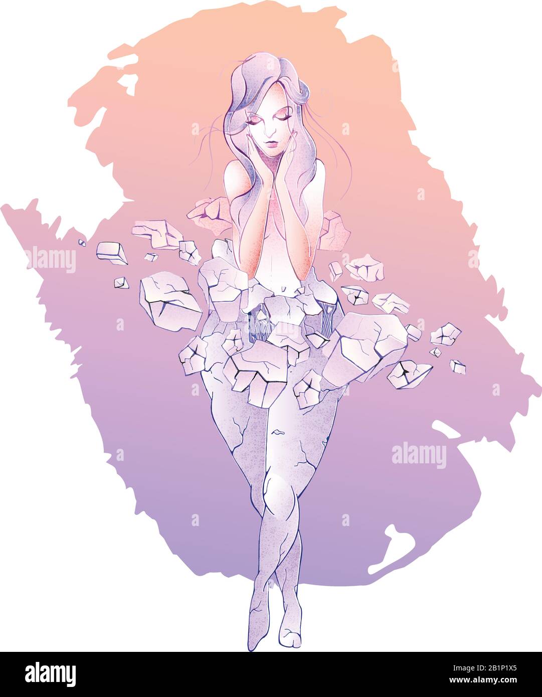 Young plump Stock Vector Images - Alamy