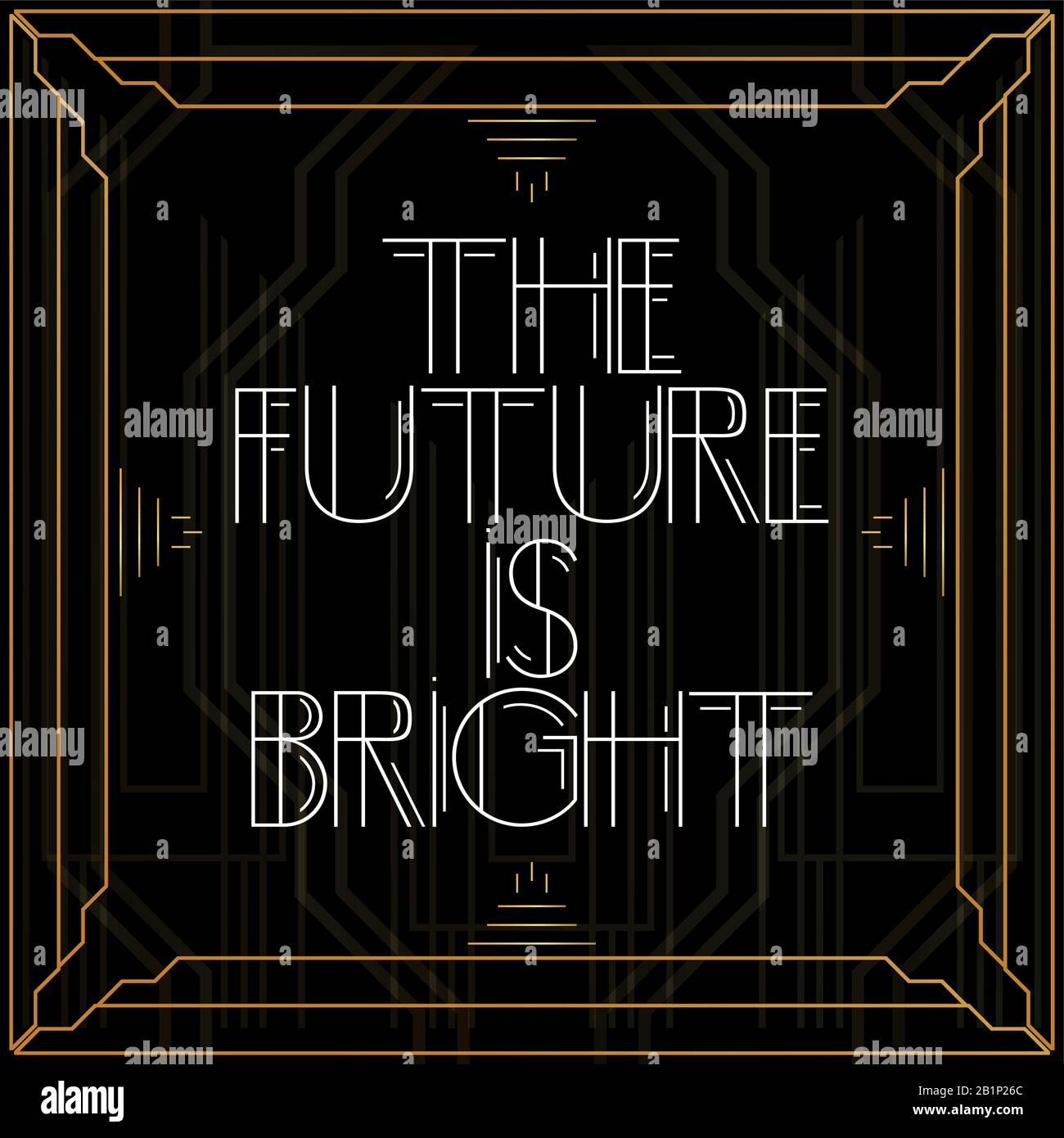 Our bright future Stock Vector Images - Alamy