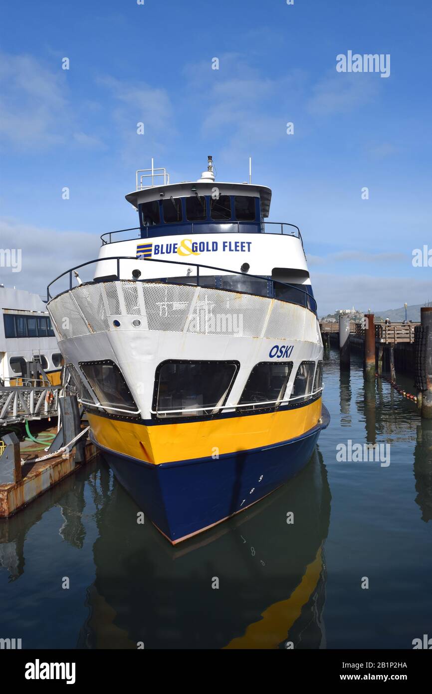 Blue and Gold Fleet's Oski, now used to ferry passengers to and from ...