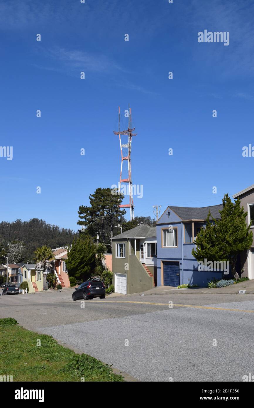 San francisco, sutro tower hi-res stock photography and images - Alamy