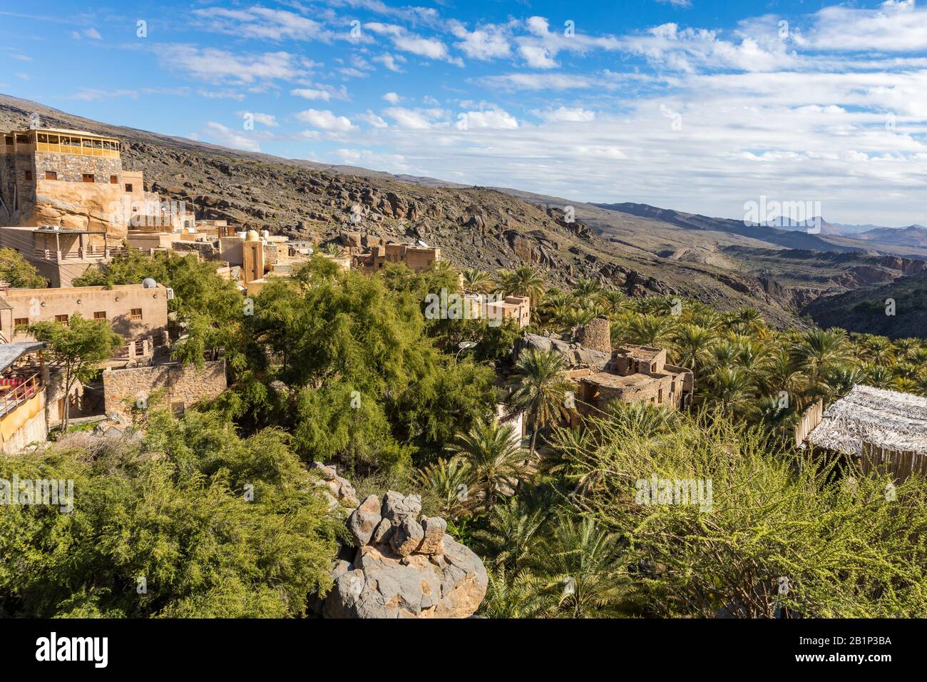 Misfah village in mountains oman hi-res stock photography and images ...