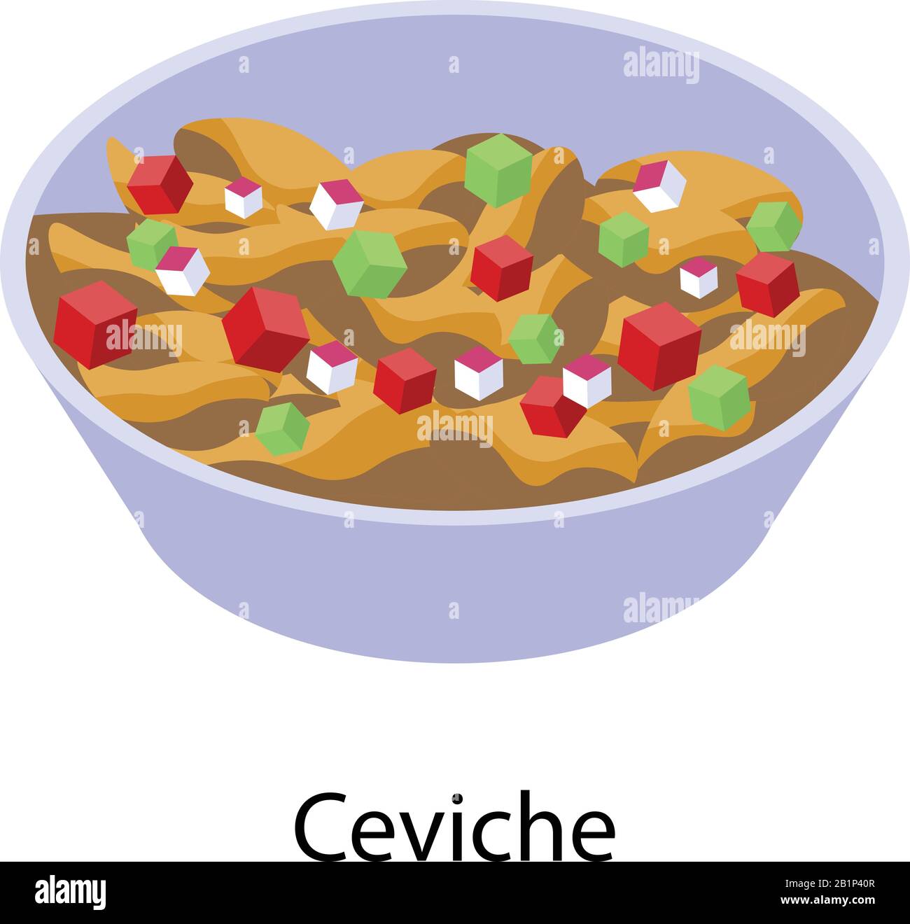 Ceviche avocado Cut Out Stock Images & Pictures - Alamy