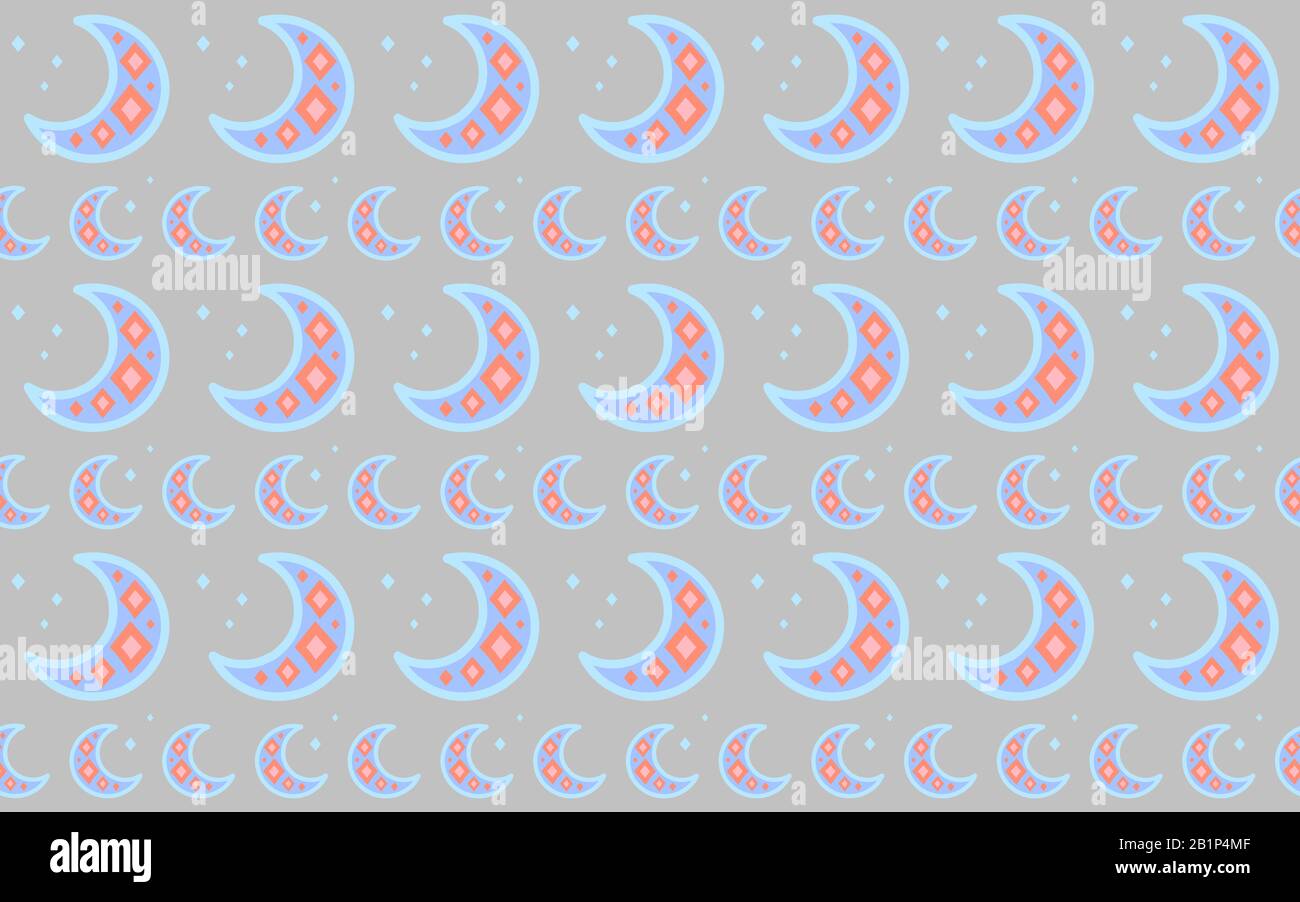 moon pattern wallpaper Stock Photo - Alamy
