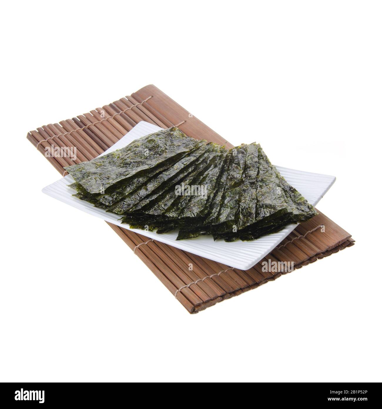 seaweed or seaweed snack on the background new Stock Photo - Alamy