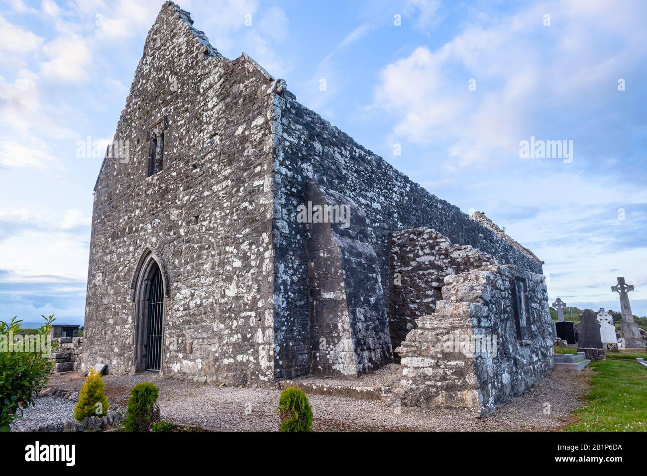 Fenaugh Abbey old religious ruins building structure rural countryside ...