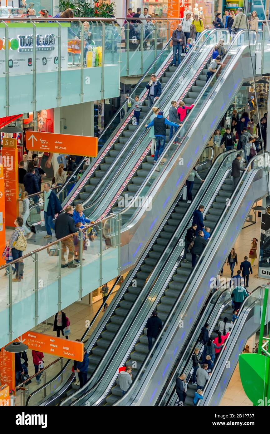 Aviapark shopping center in moscow hi-res stock photography and images ...