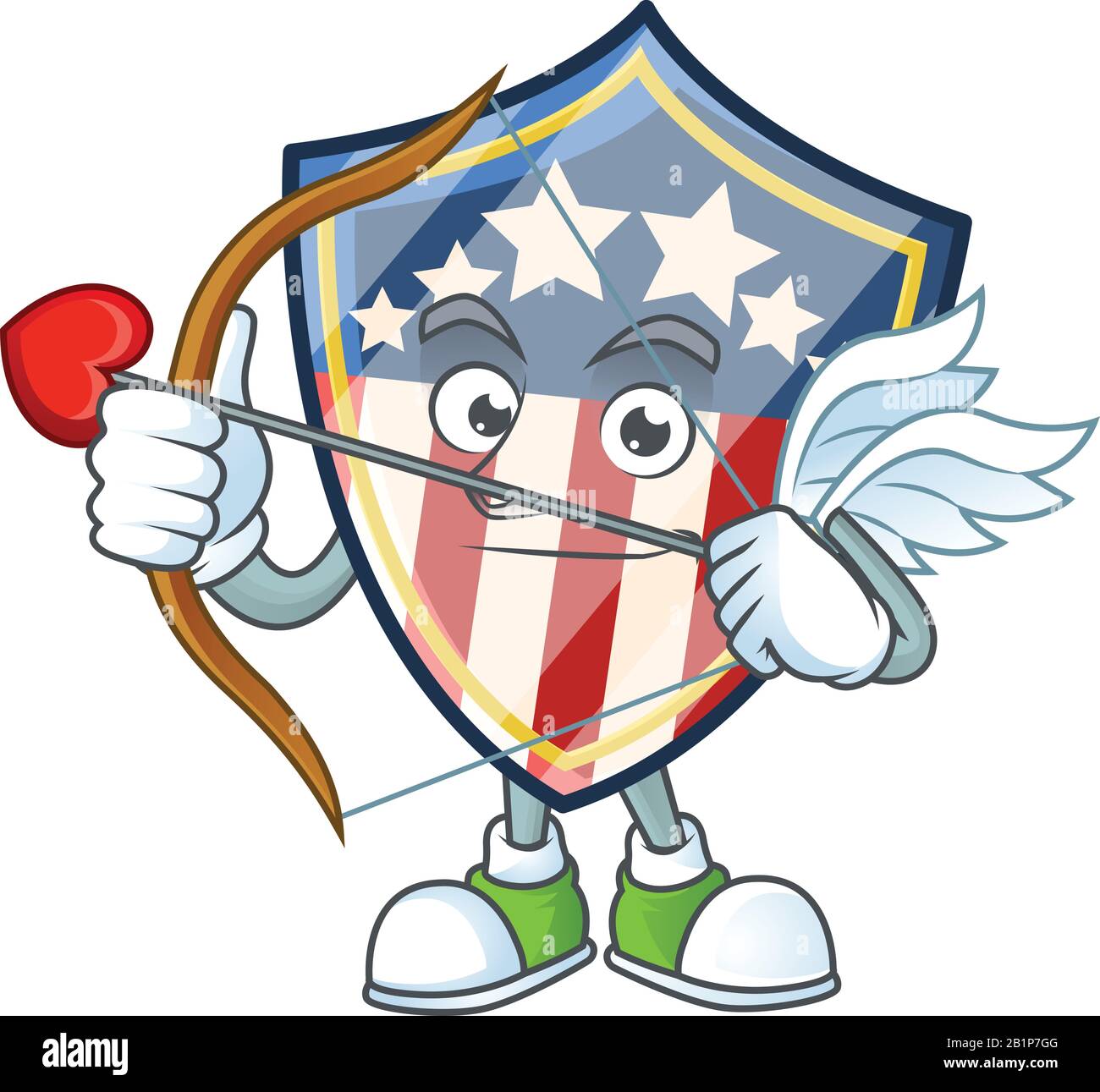 Vintage shield badges usa hi-res stock photography and images - Alamy