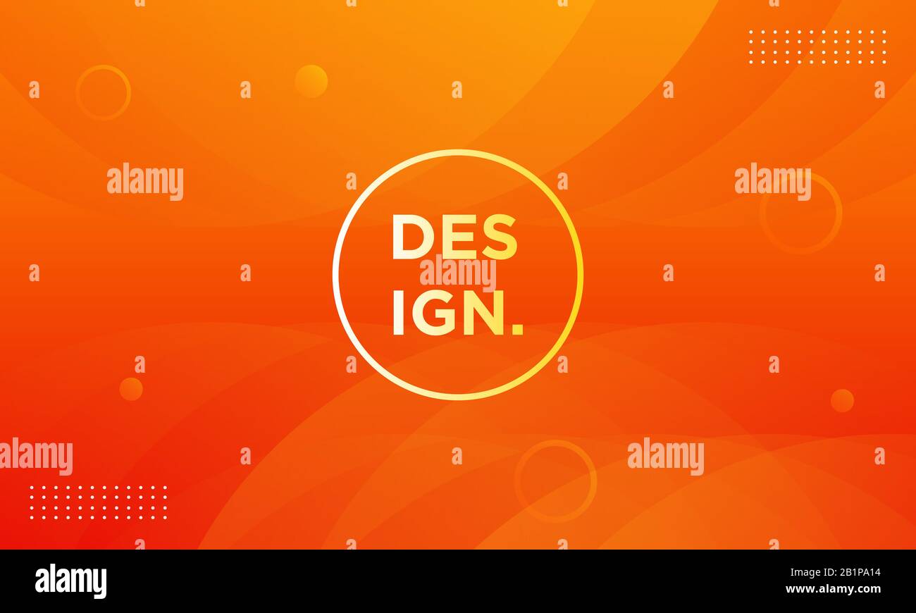 Minimal Orange Background Gradient Abstract Wave Creative Scratch