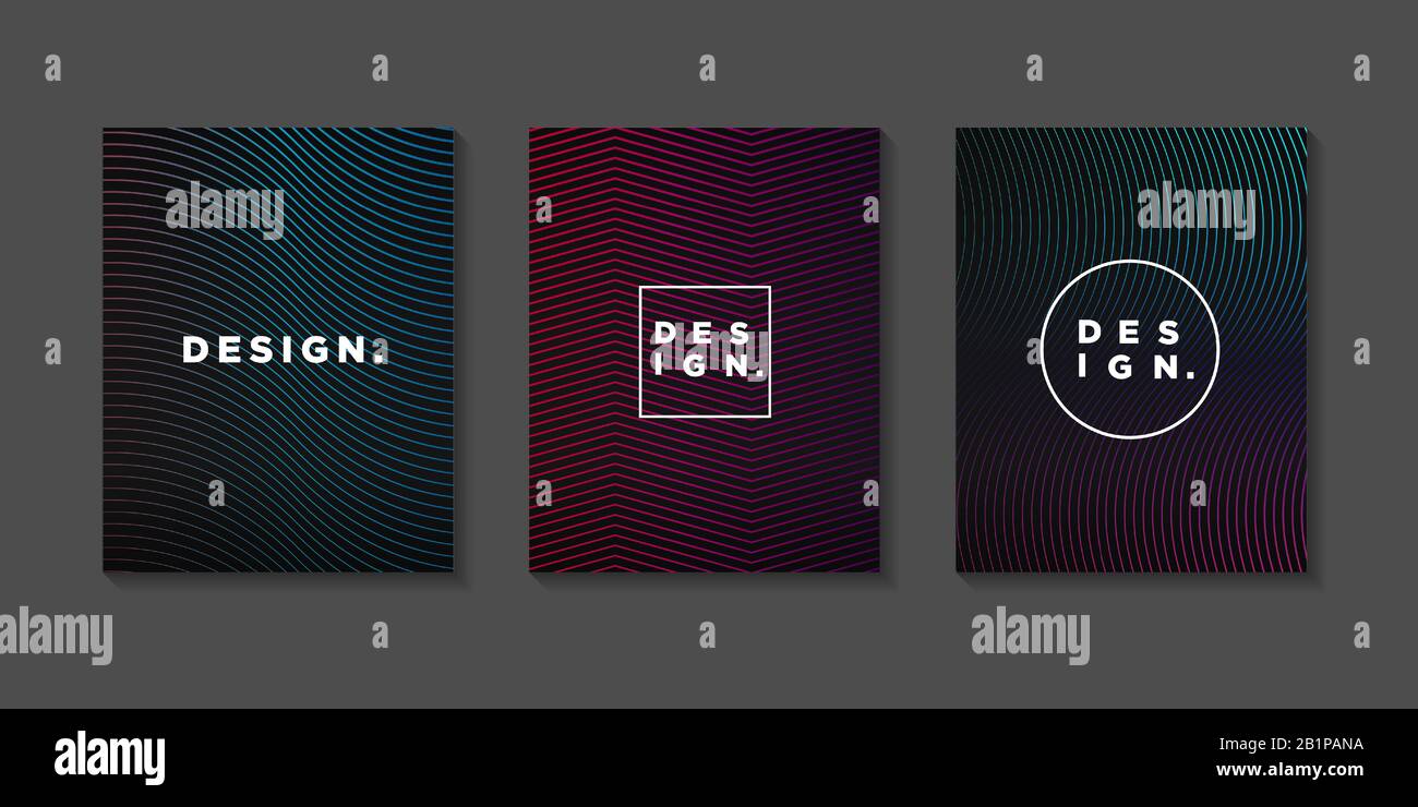 abstract modern gradient cover, fun banner design vector Stock Vector ...