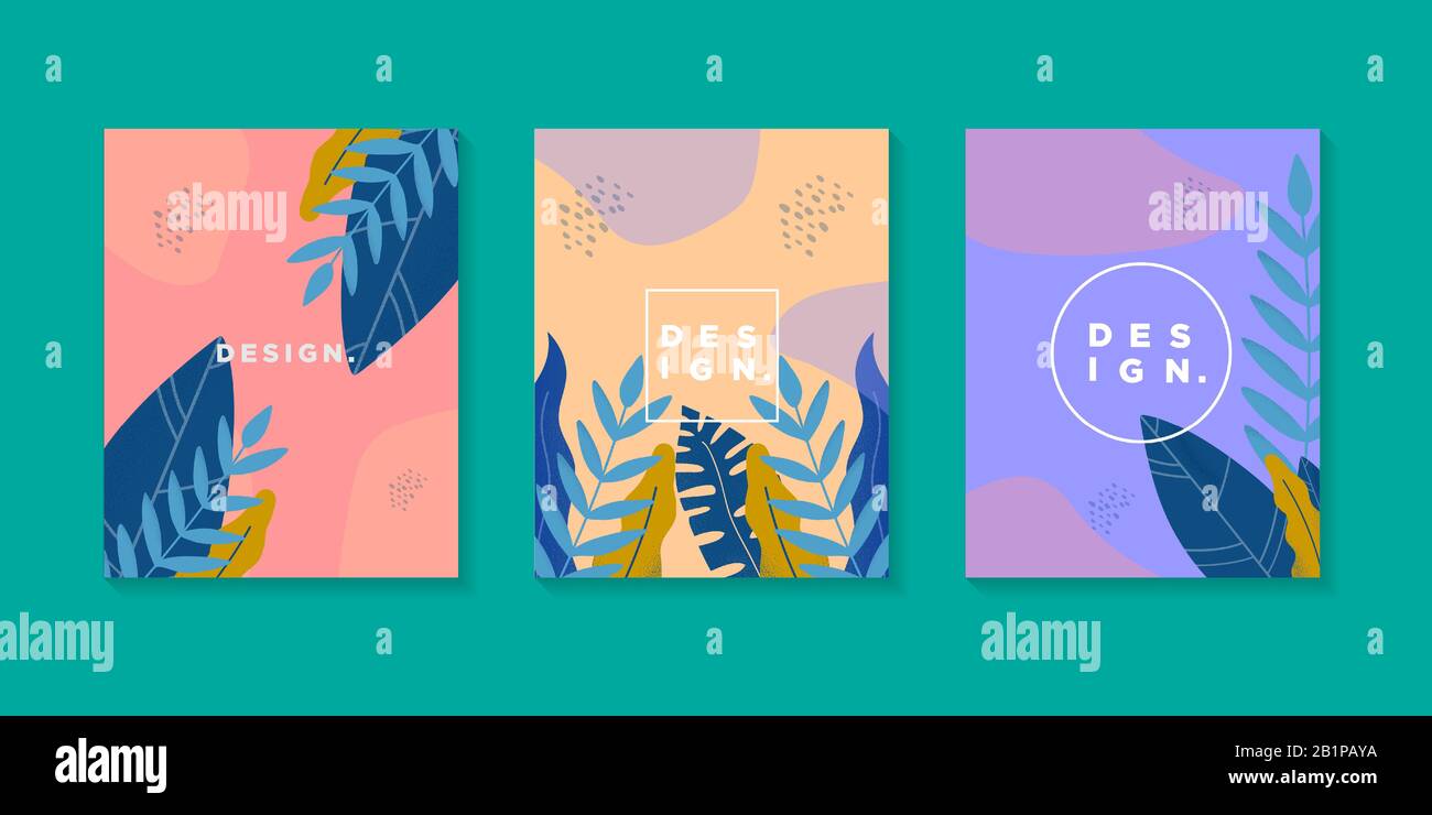 abstract modern gradient cover, fun banner design vector Stock Vector ...