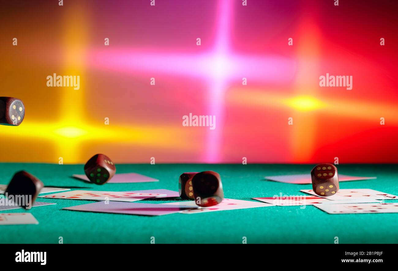 Craps table in casino in hi-res stock photography and images - Alamy
