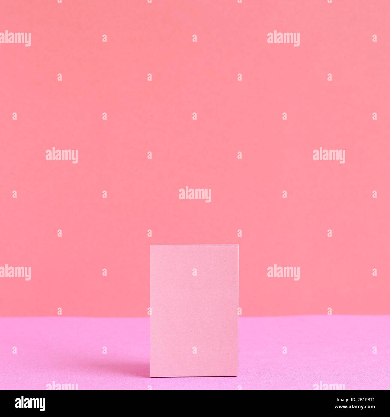 Pink memo paper, sticky notes on pink background Stock Photo - Alamy