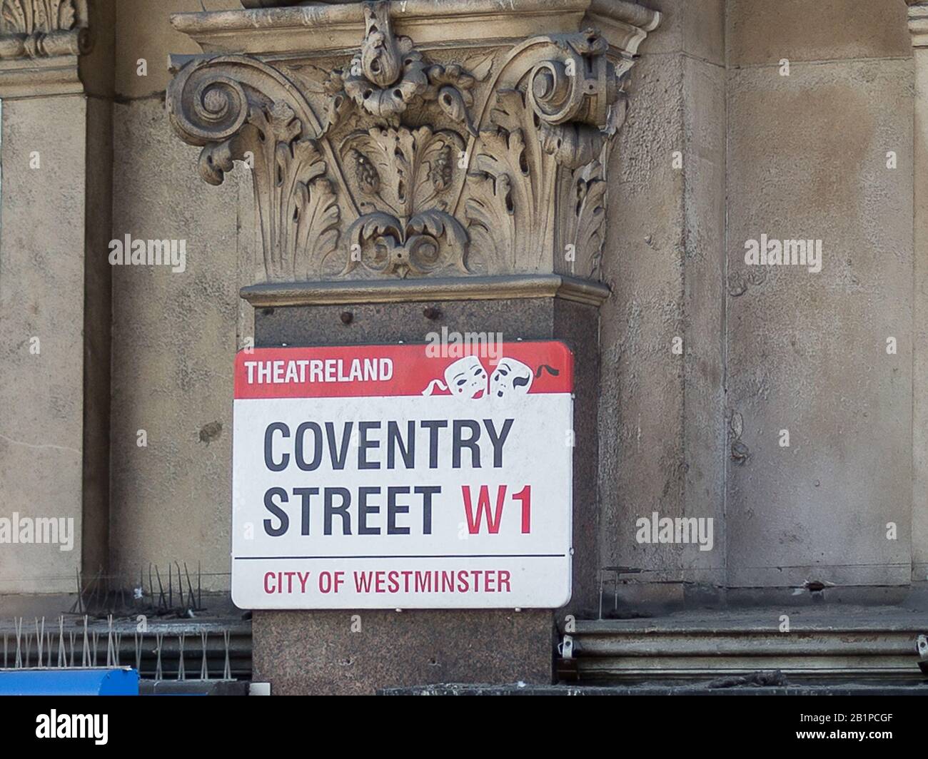 Coventry street sign london hi-res stock photography and images - Alamy