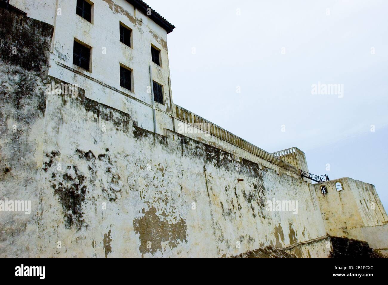 Elmina Castle was originally built for the gold trade but captured by ...