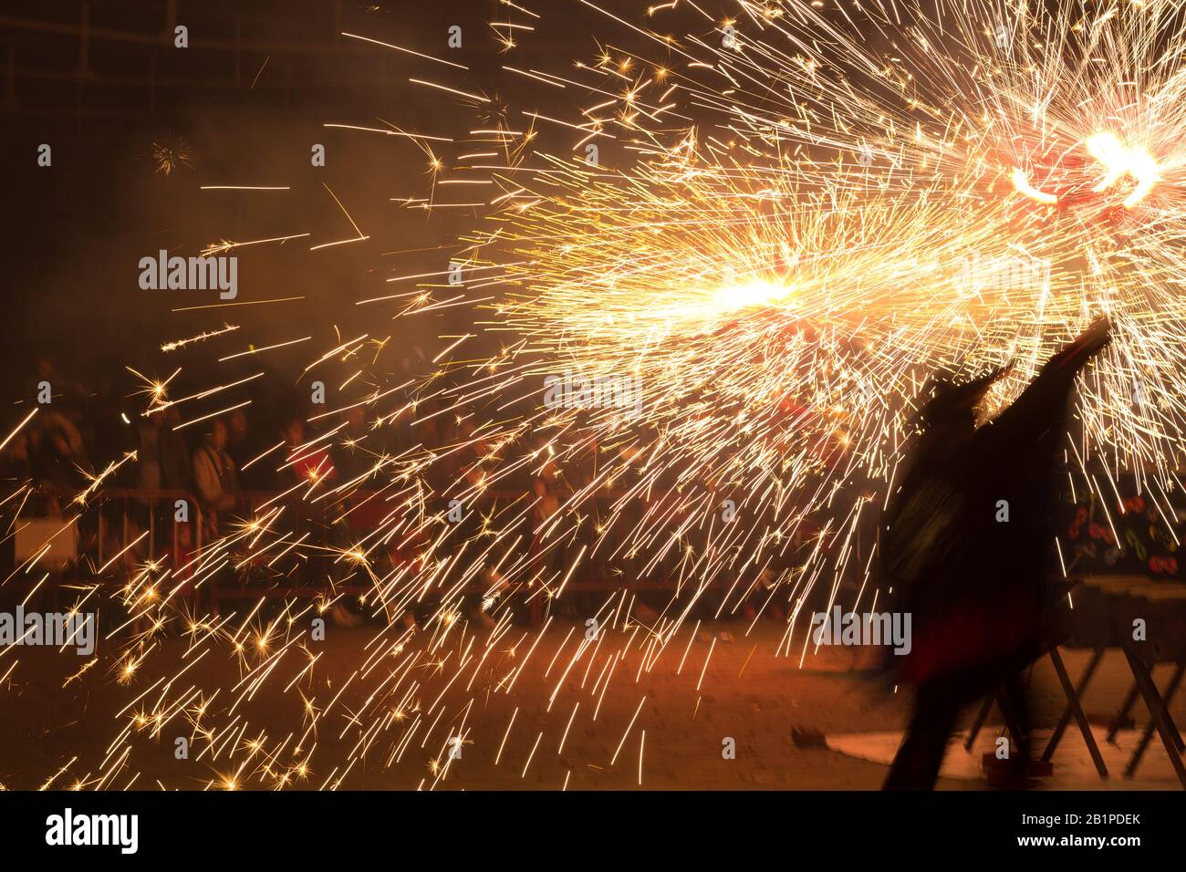 Dance, fire and devils, folklore and Mediterranean festival in which ...