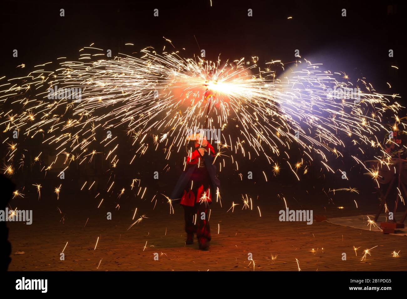 Dance, fire and devils, folklore and Mediterranean festival in which ...