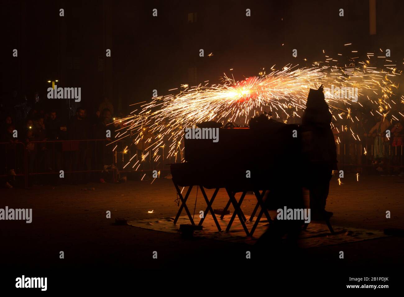 Dance, fire and devils, folklore and Mediterranean festival in which ...