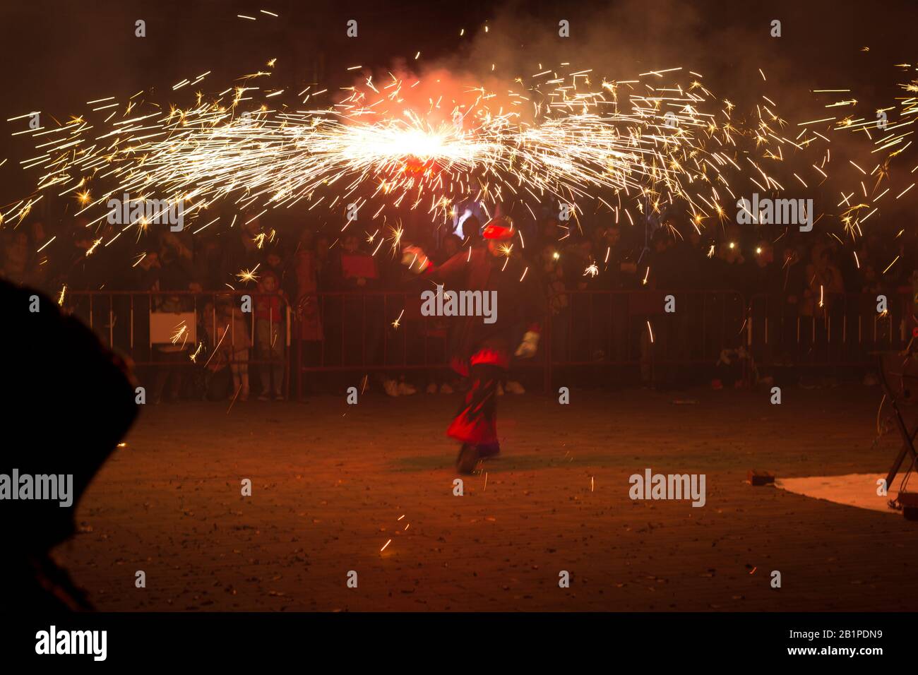 Dance, fire and devils, folklore and Mediterranean festival in which ...