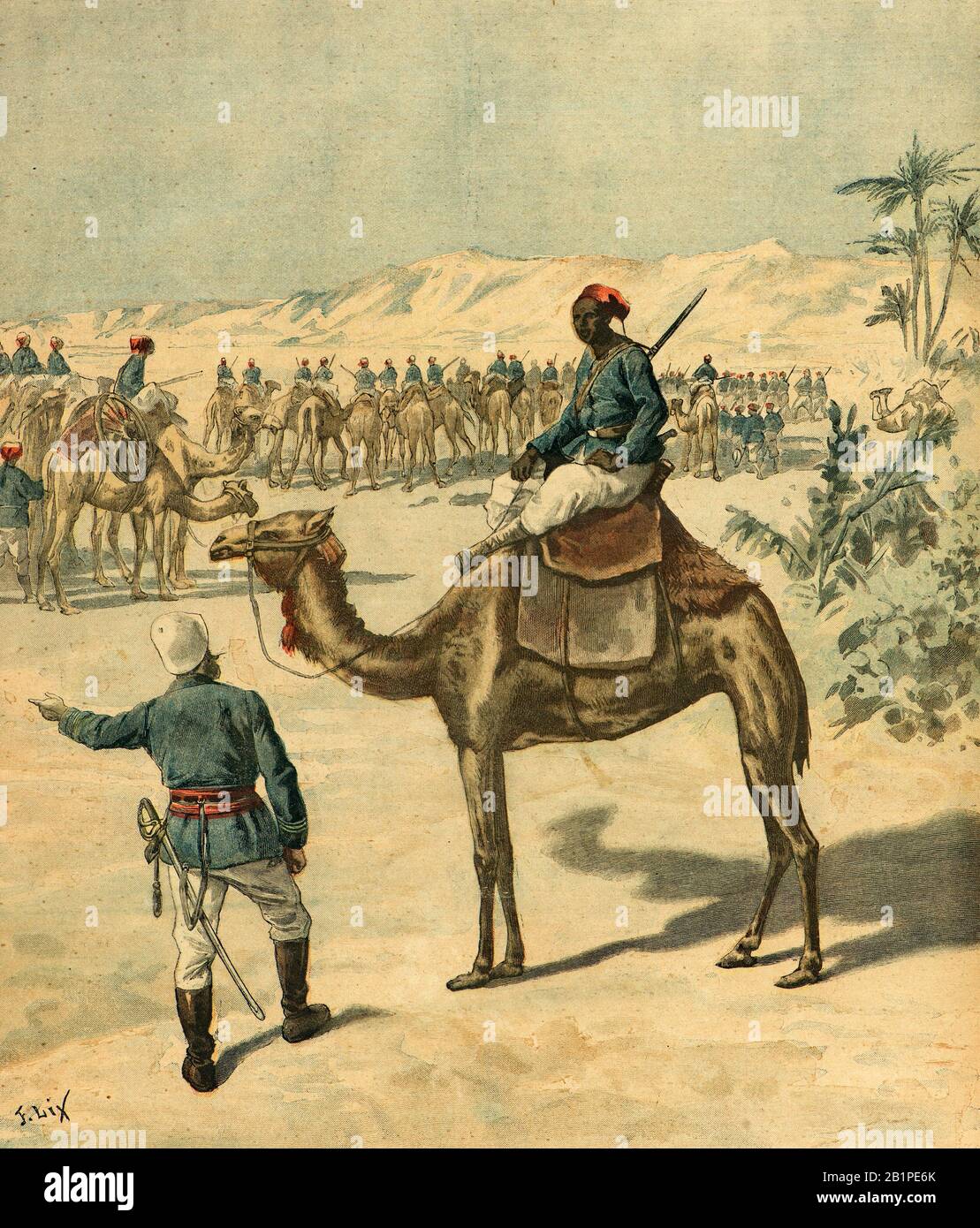 French colonial troops hi-res stock photography and images - Alamy