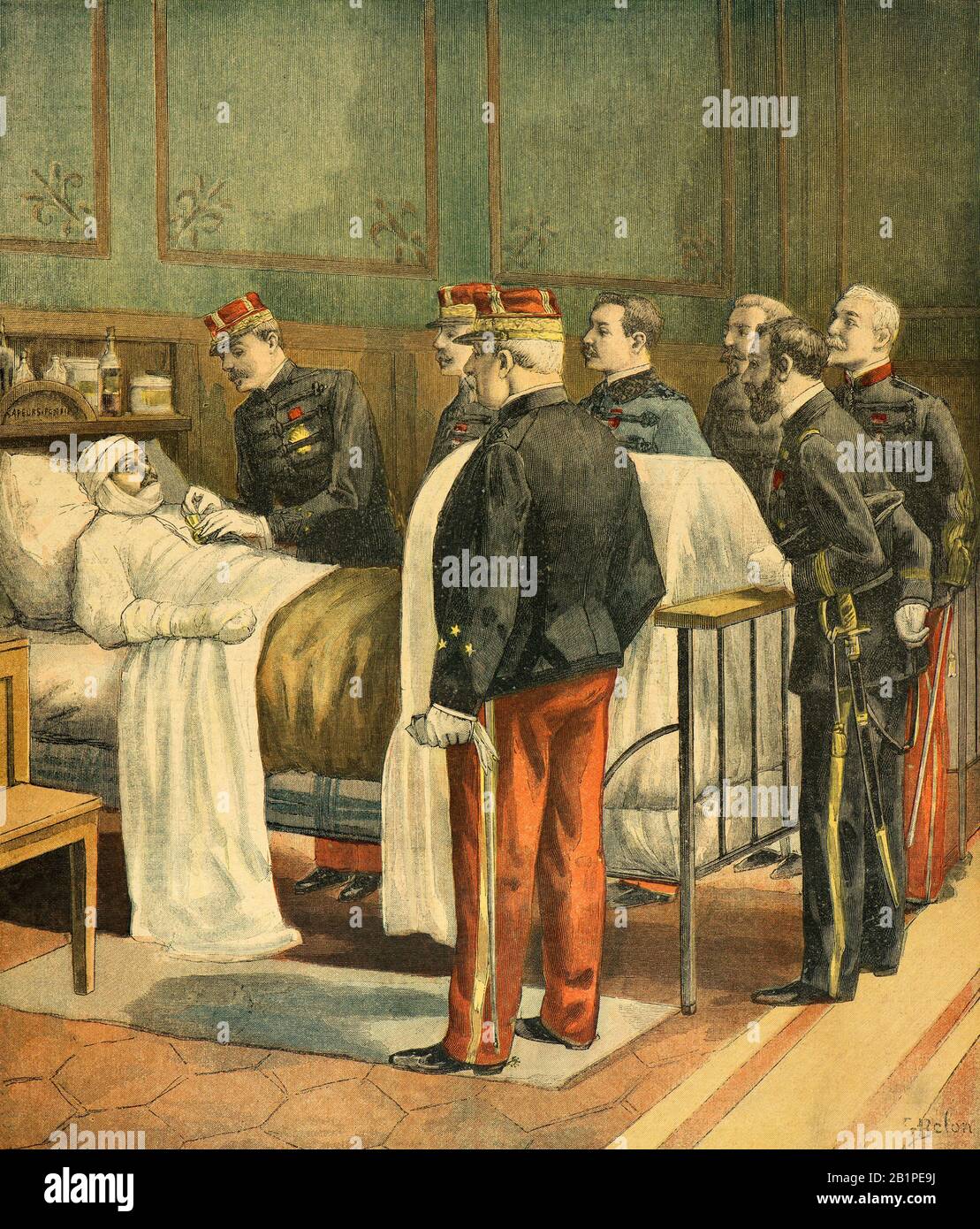 Belon Jose ( 1861 - 1927 ) - The Minister of War, General Auguste ...