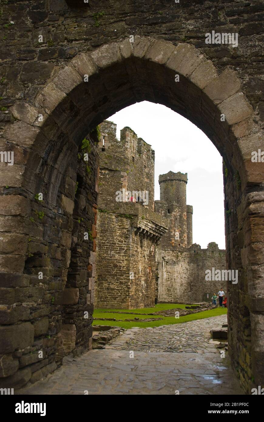Conway Castle, Wales UK Stock Photo - Alamy