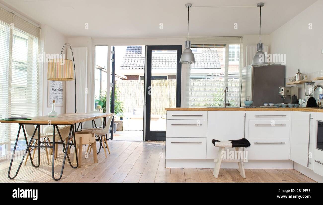 INTERIOR, MODERN, STYLED, LOFT, OPEN SPACE Stock Photo - Alamy