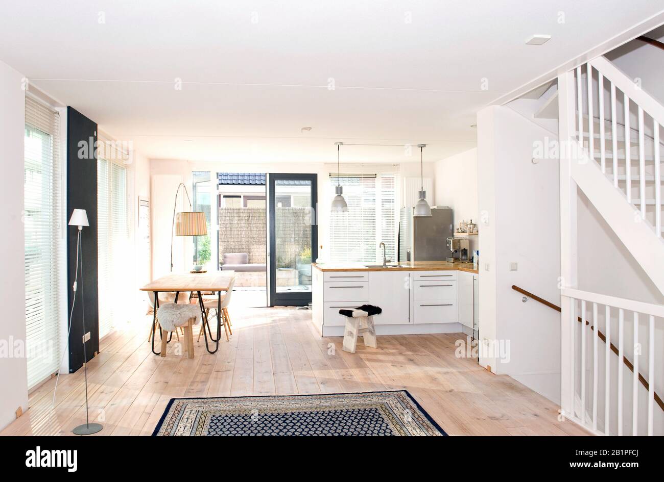 INTERIOR, MODERN, STYLED, LOFT, OPEN SPACE Stock Photo - Alamy