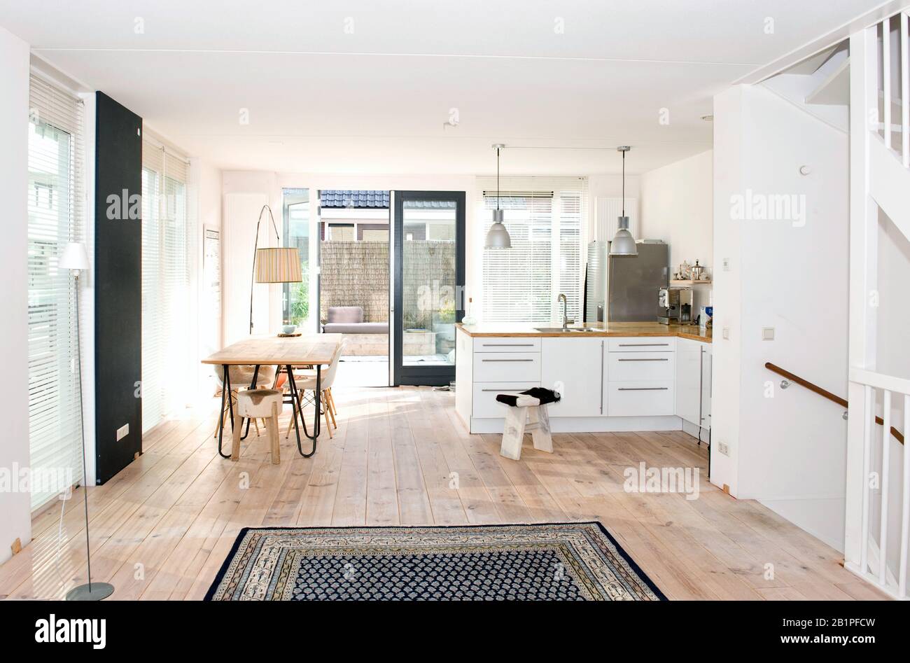 INTERIOR, MODERN, STYLED, LOFT, OPEN SPACE Stock Photo - Alamy