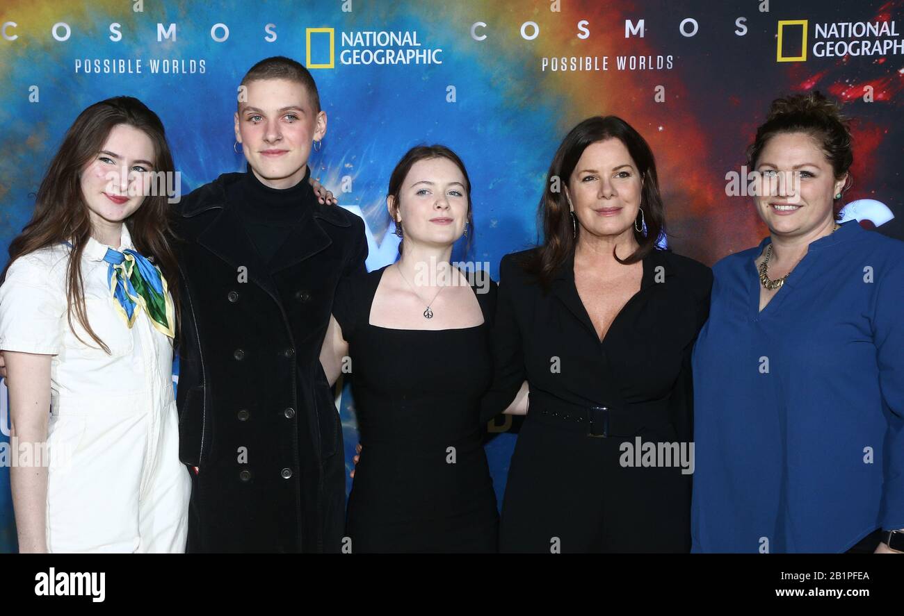 Westwood, California, USA. 26th Feb, 2020. Marcia Gay Harden, Eulala ...