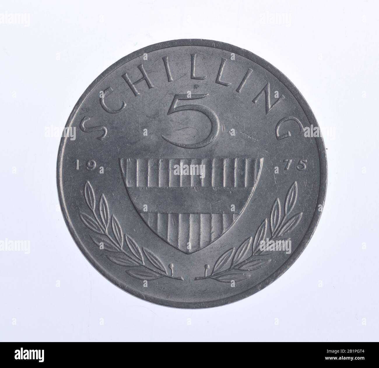 Geldmünze, 5 Schilling, Österreich Stock Photo - Alamy