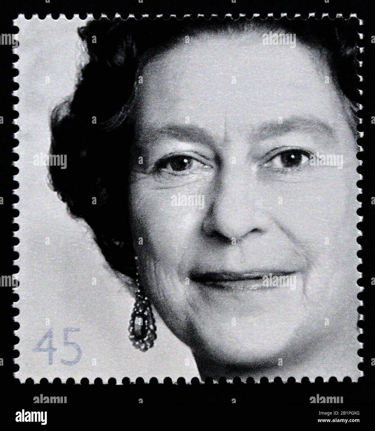 Postage Stamp Great Britain Queen Elizabeth Ii Golden Jubilee