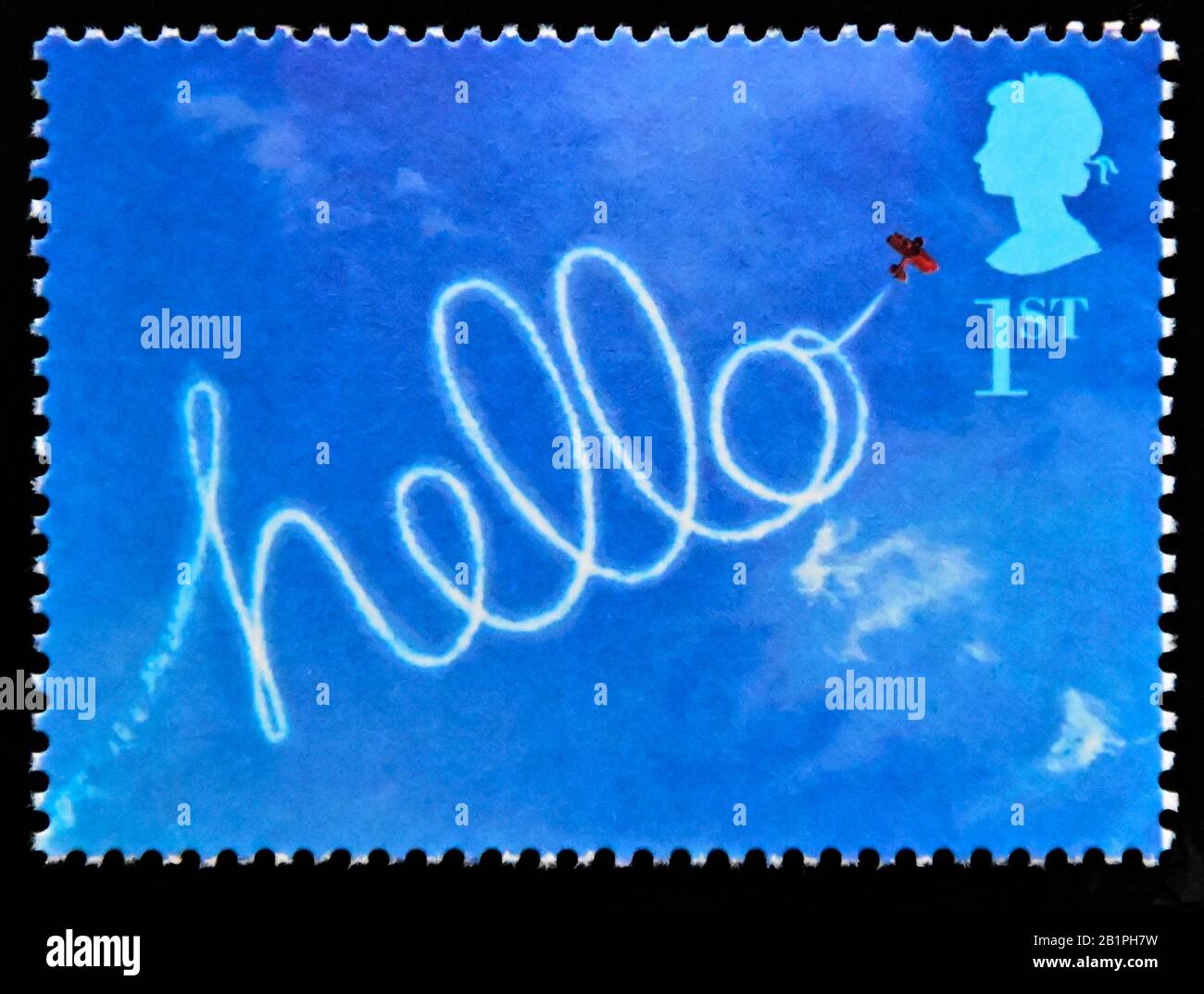 Postage stamp. Great Britain. Queen Elizabeth II. 'Occasions' Greetings ...