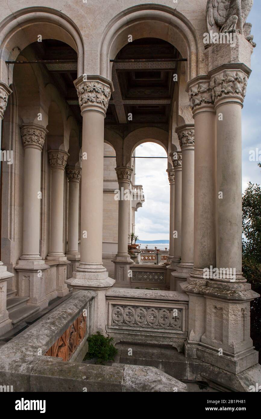 Parco del castello miramare hi-res stock photography and images - Alamy