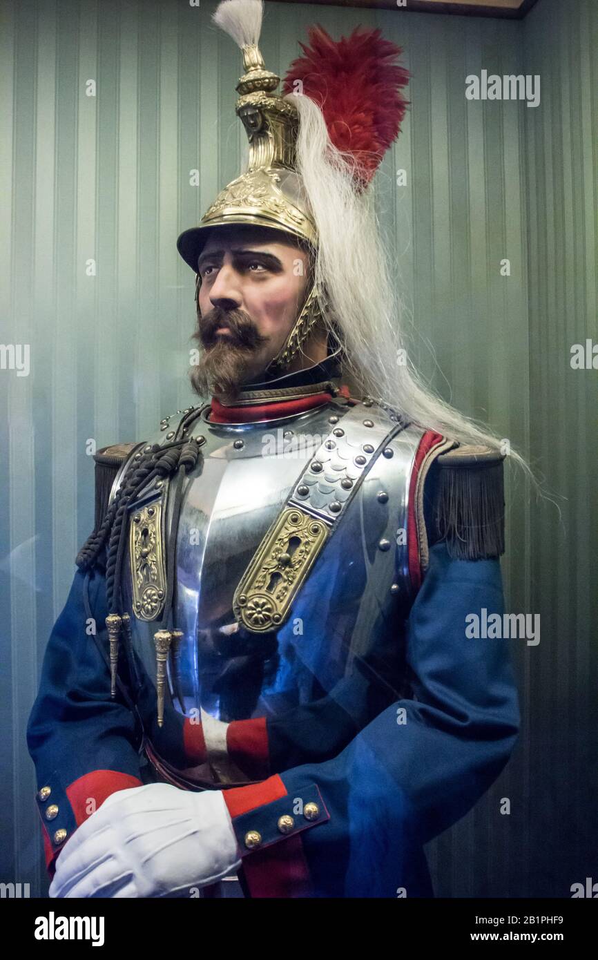 Napoleonic cavalry helmet hi-res stock photography and images - Alamy