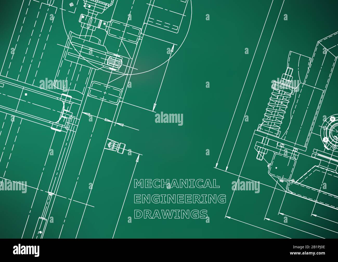 Blueprint, Sketch. Vector engineering illustration. Cover, flyer ...