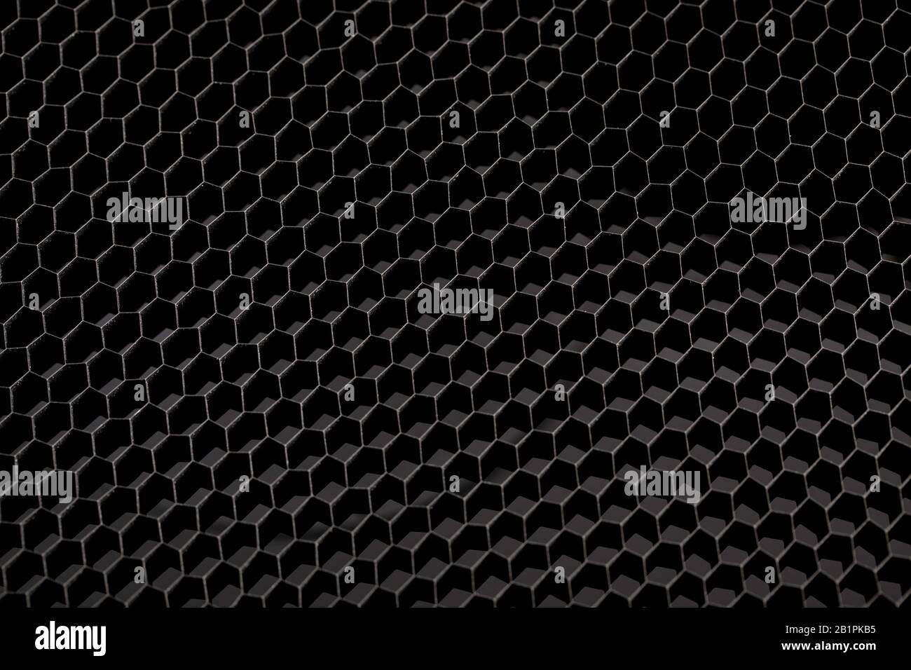abstract honeycomb background, Abstract black texture background hexagon Stock Photo - Alamy