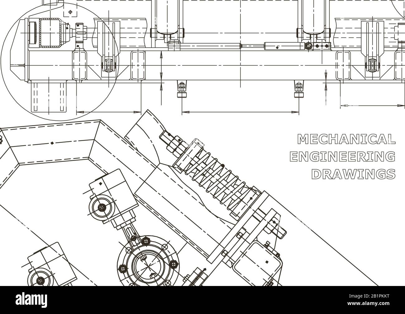Computer aided design systems. Technical illustrations, backgrounds ...