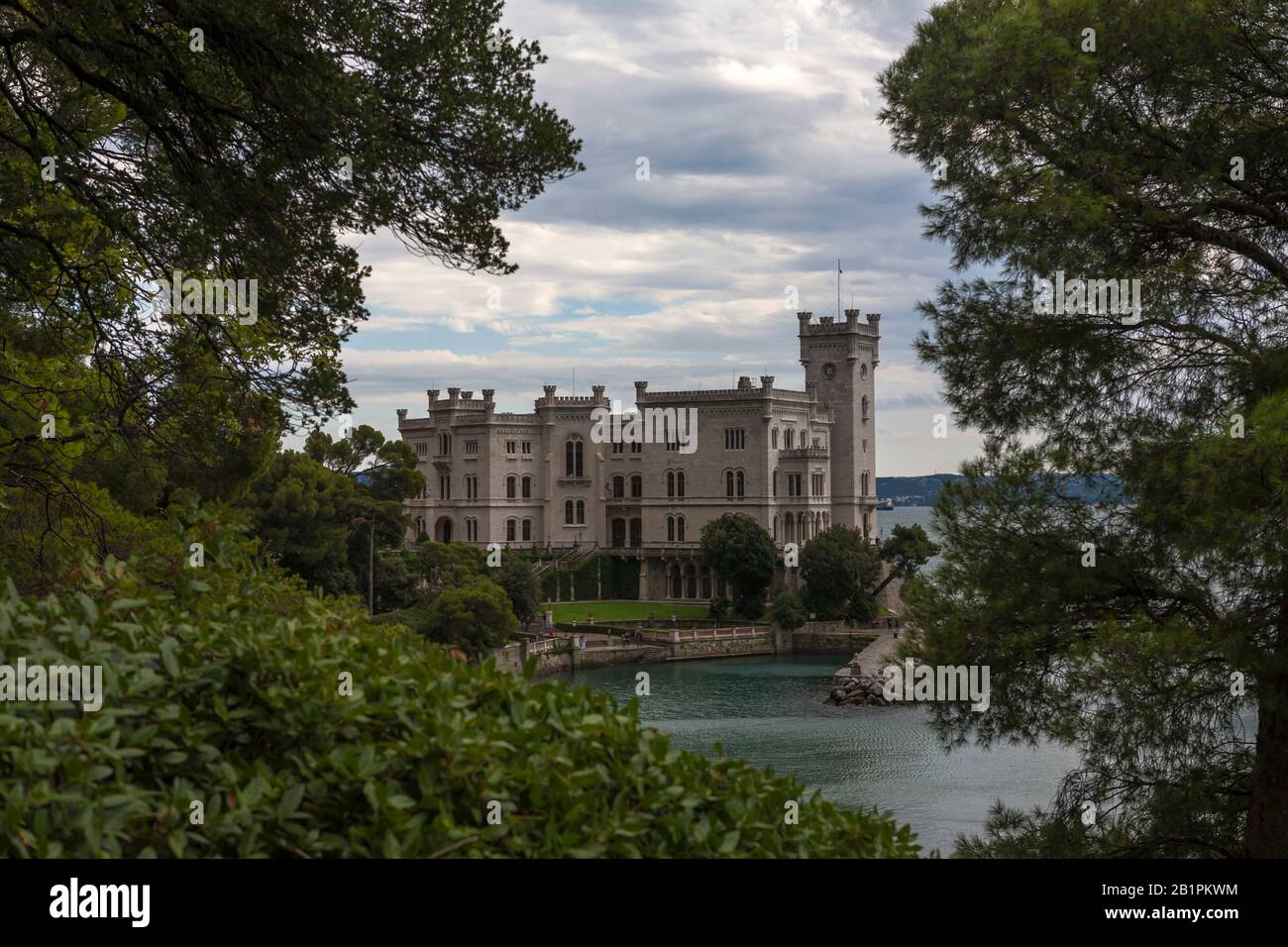 Parco del castello miramare hi-res stock photography and images - Alamy