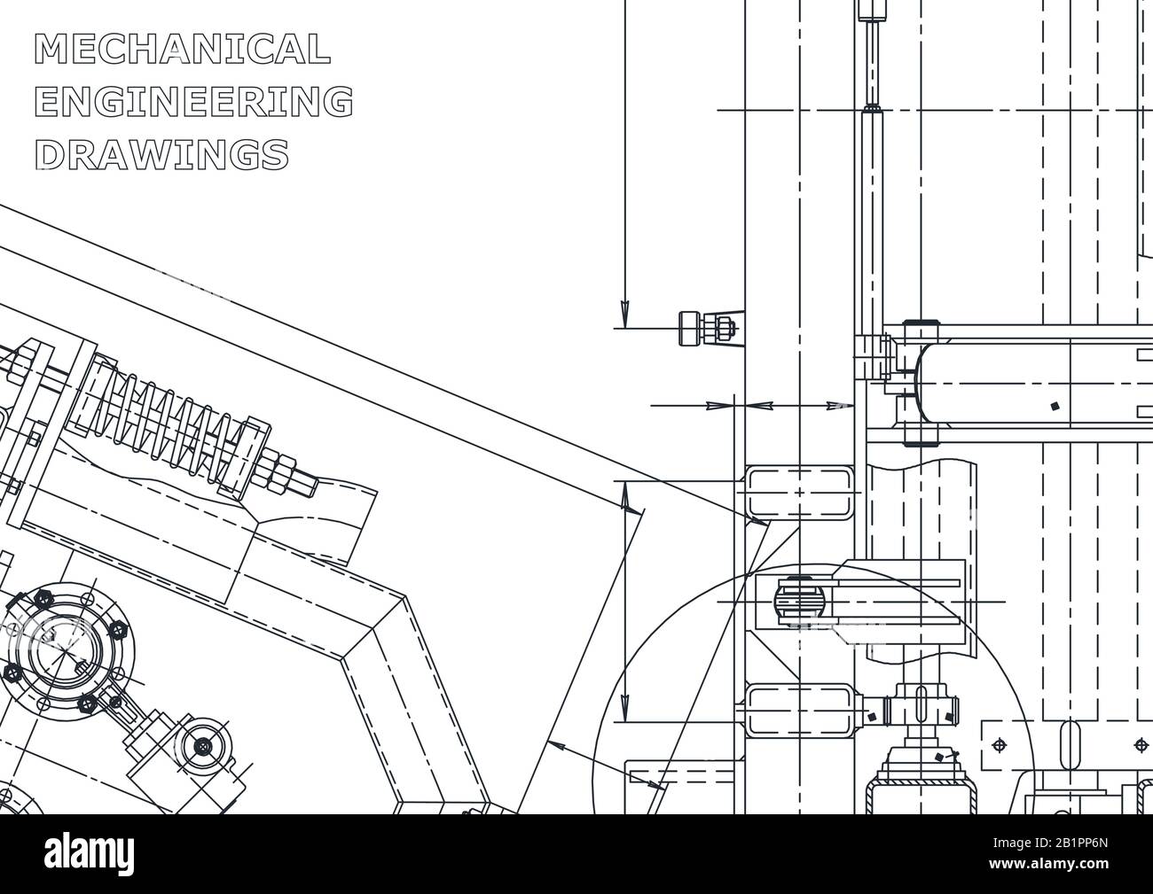 Machine-building industry. Mechanical engineering drawing. Instrument ...