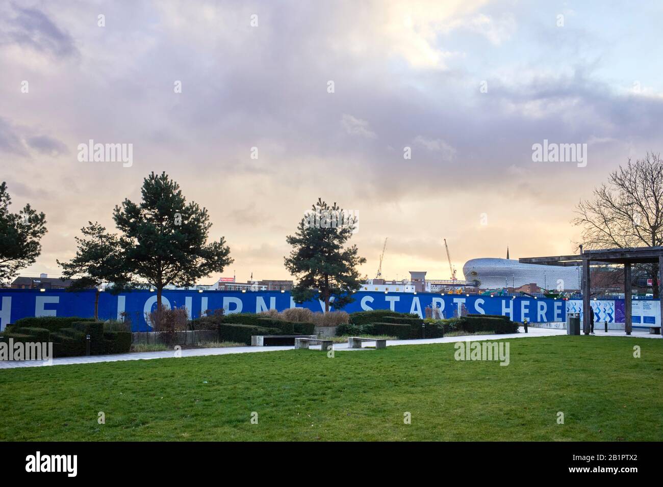 The Digbeth area of Birmingham that will form part of the new HS2 ...