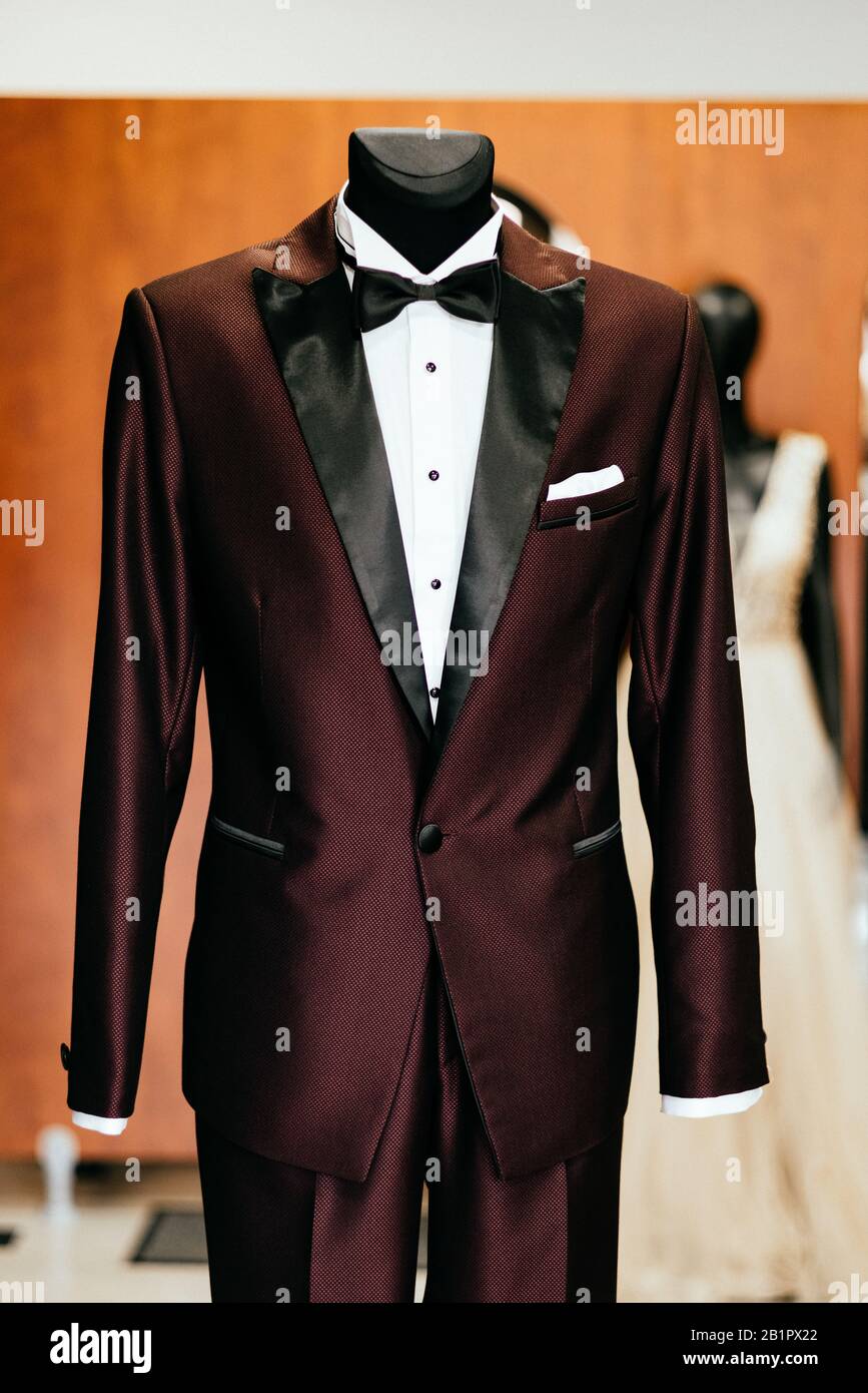 a tailor-made suit Stock Photo - Alamy