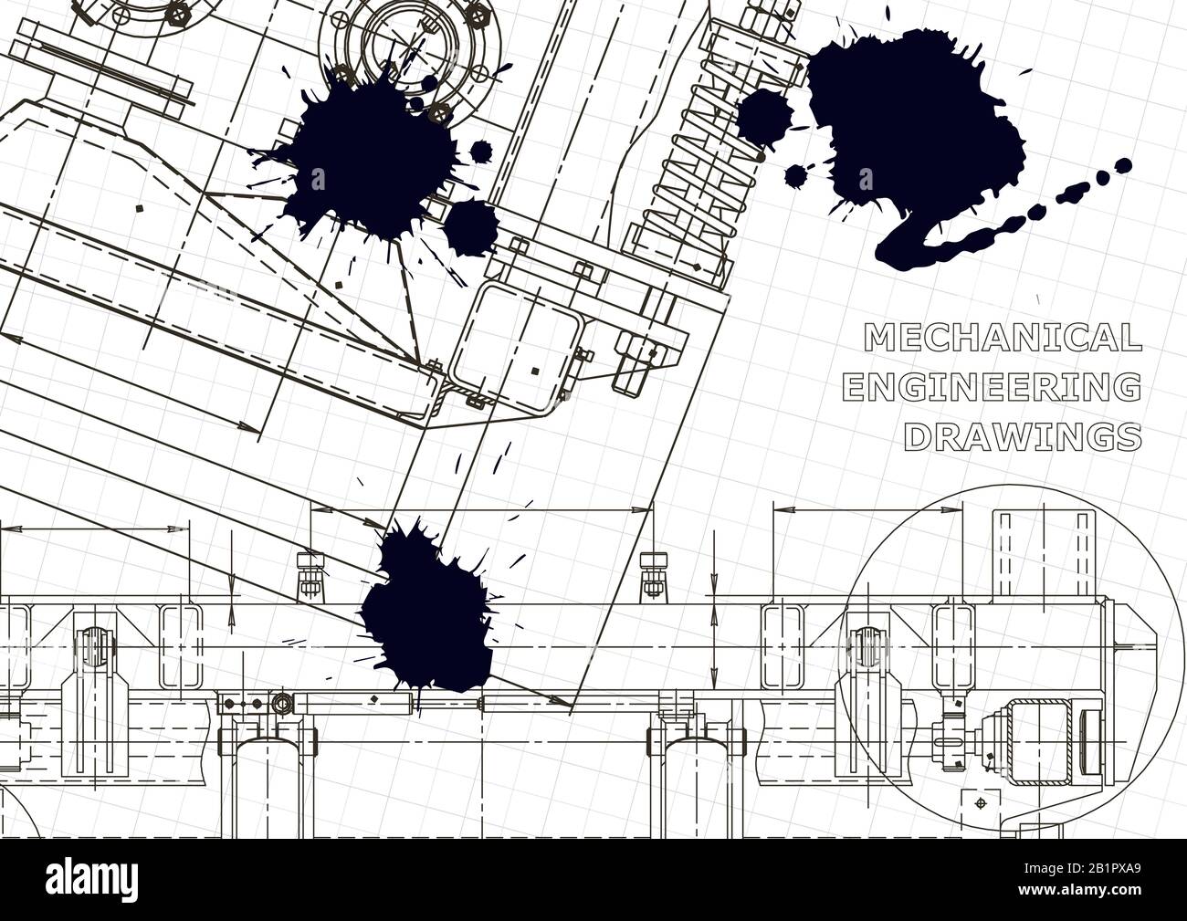 Machine-building industry. Computer aided design systems. Black Ink ...