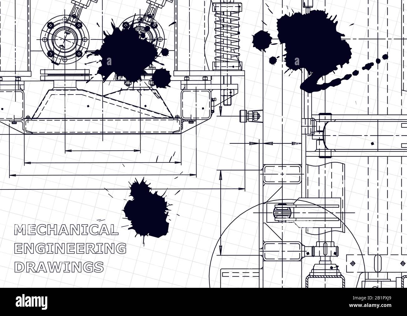 Machine-building industry. Instrument-making drawing. Computer aided ...