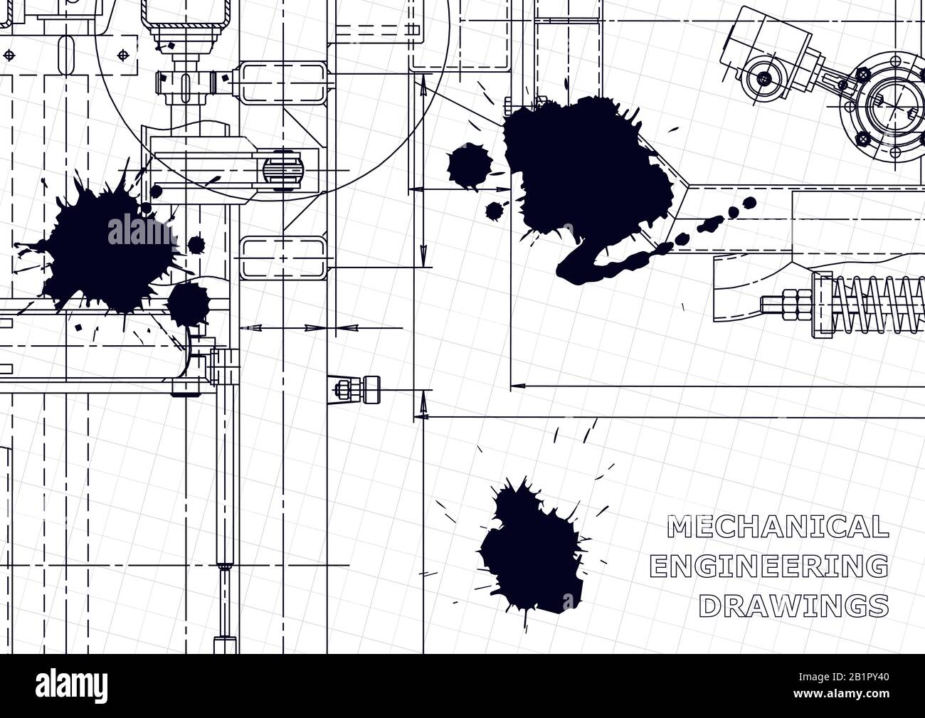 Machine-building industry. Mechanical engineering drawing. Instrument ...