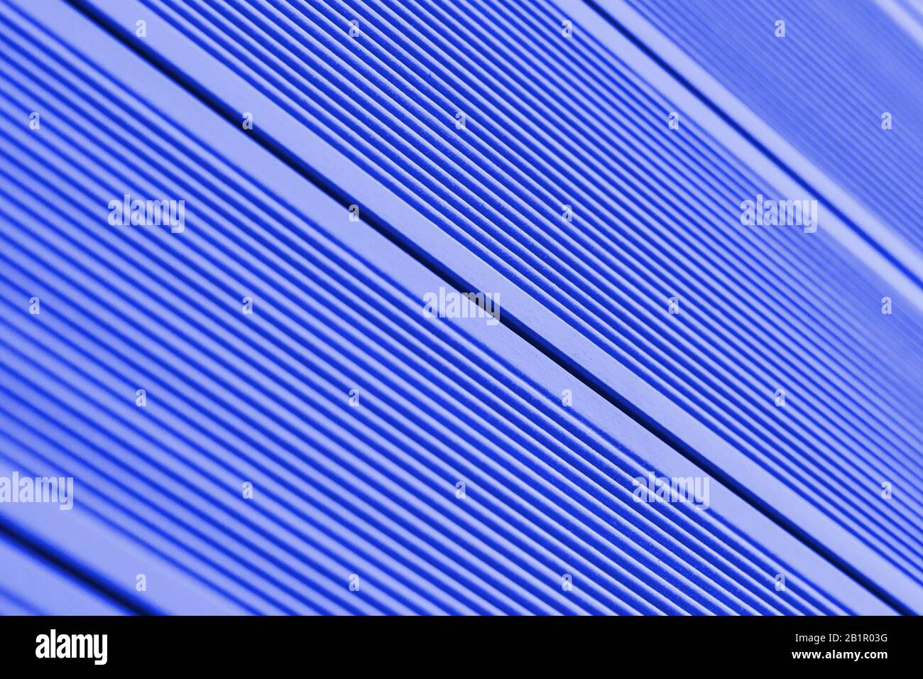 Vinyl siding texture, blue color. Modern plastic wall cladding ...